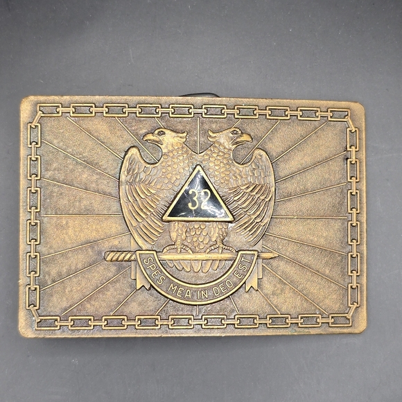 Klitzner | Accessories | Vintage Klitzner 7s Masonic 32nd Degree Belt ...